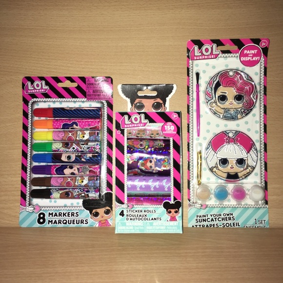 L.O.L. Surprise! | Toys | Nwt 3 Sets Of Lol Surprise Doll Activities ...
